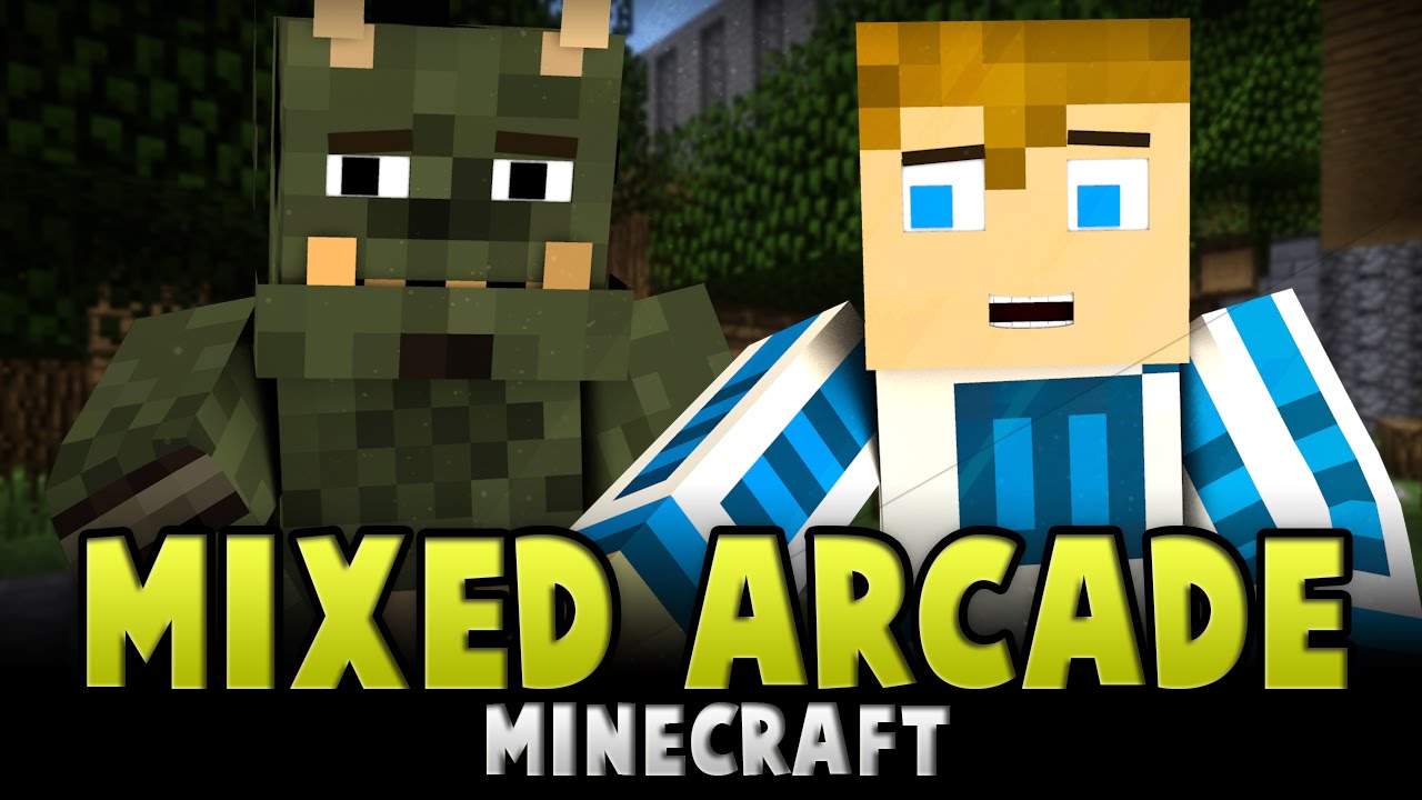 MINECRAFT MIXED ARCADE - DOKNES PODRÓZNIK! w/ Doknes | Frox - YouTube