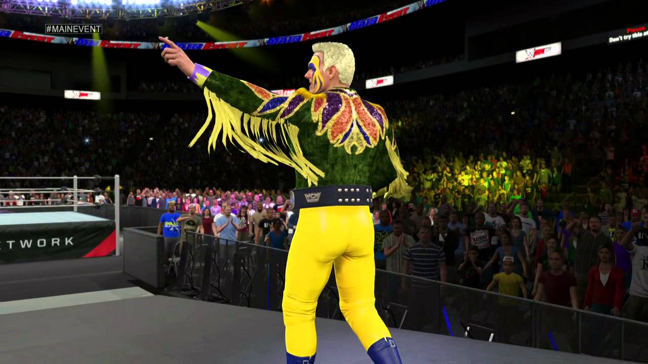 WWE 2K15- Sting '91 Entrance [PS4] - YouTube