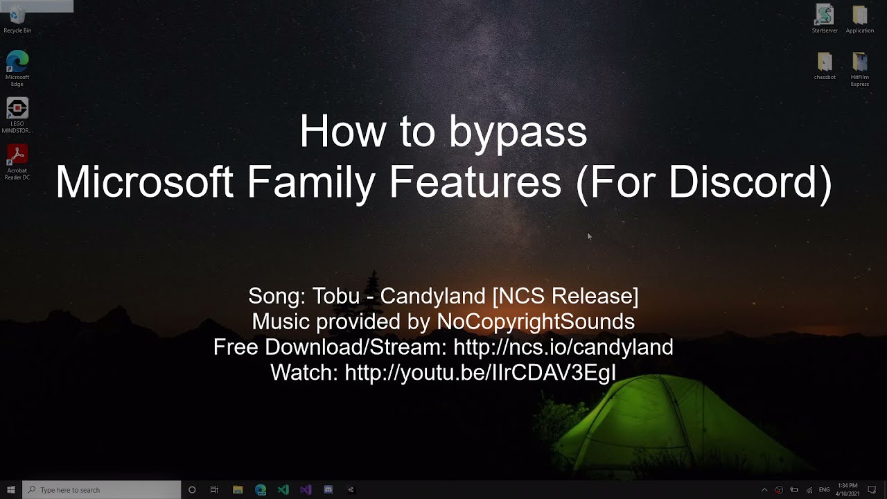 How to bypass Microsoft Family Features for DISCORD - YouTube