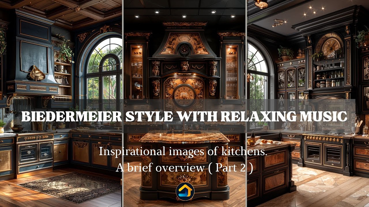 Inspirational images of kitchens in the Biedermeier style. A brief ...