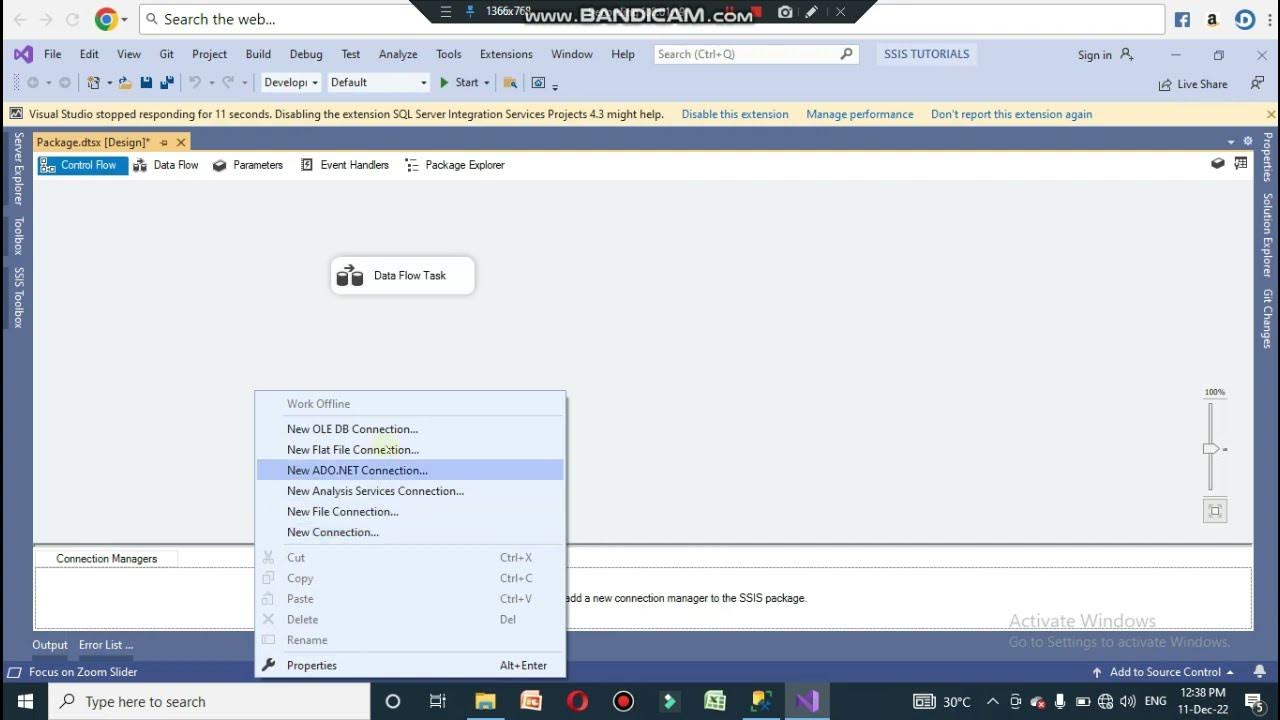 SSIS TUTORIALS FOR BEGINNERS||4.CONNECTIONS IN SSIS#ssis #msbi - YouTube