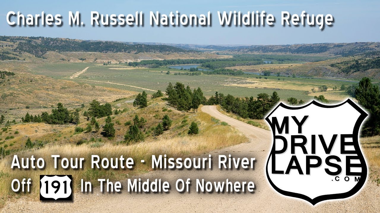 Russell Wildlife Refuge's Auto Tour Route, Montana - YouTube