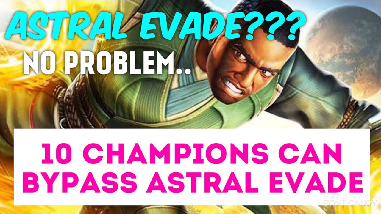 MCOC - How to defeat Mordo - 10 - Champions can bypass Astral Evade ...