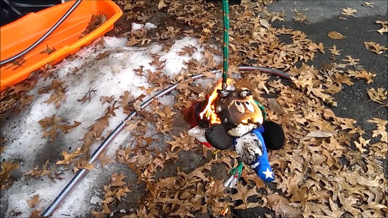 Burning Mickey Alive! - YouTube