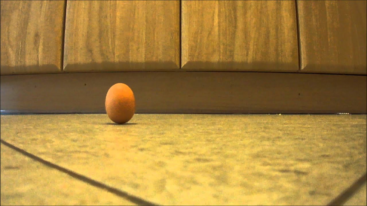 30 Second Science: Spinning Egg Experiment - YouTube