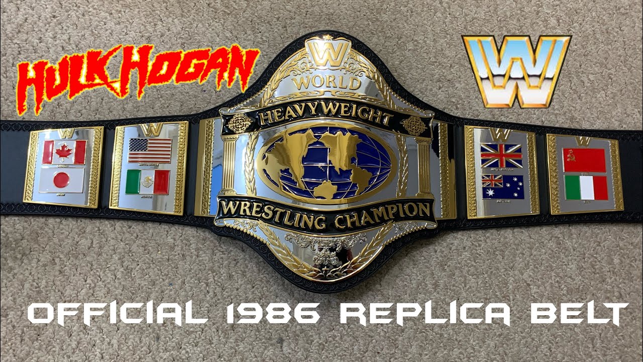 ** NEW** WWE Hogan 86 Official Replica Belt #wwe #wweshop #hulkhogan ...