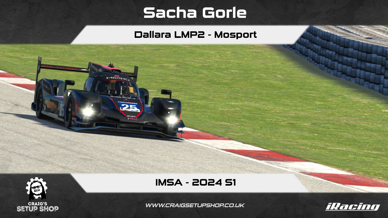 iRacing - 24S1 - Dallara LMP2 - IMSA - Mosport - SG - YouTube