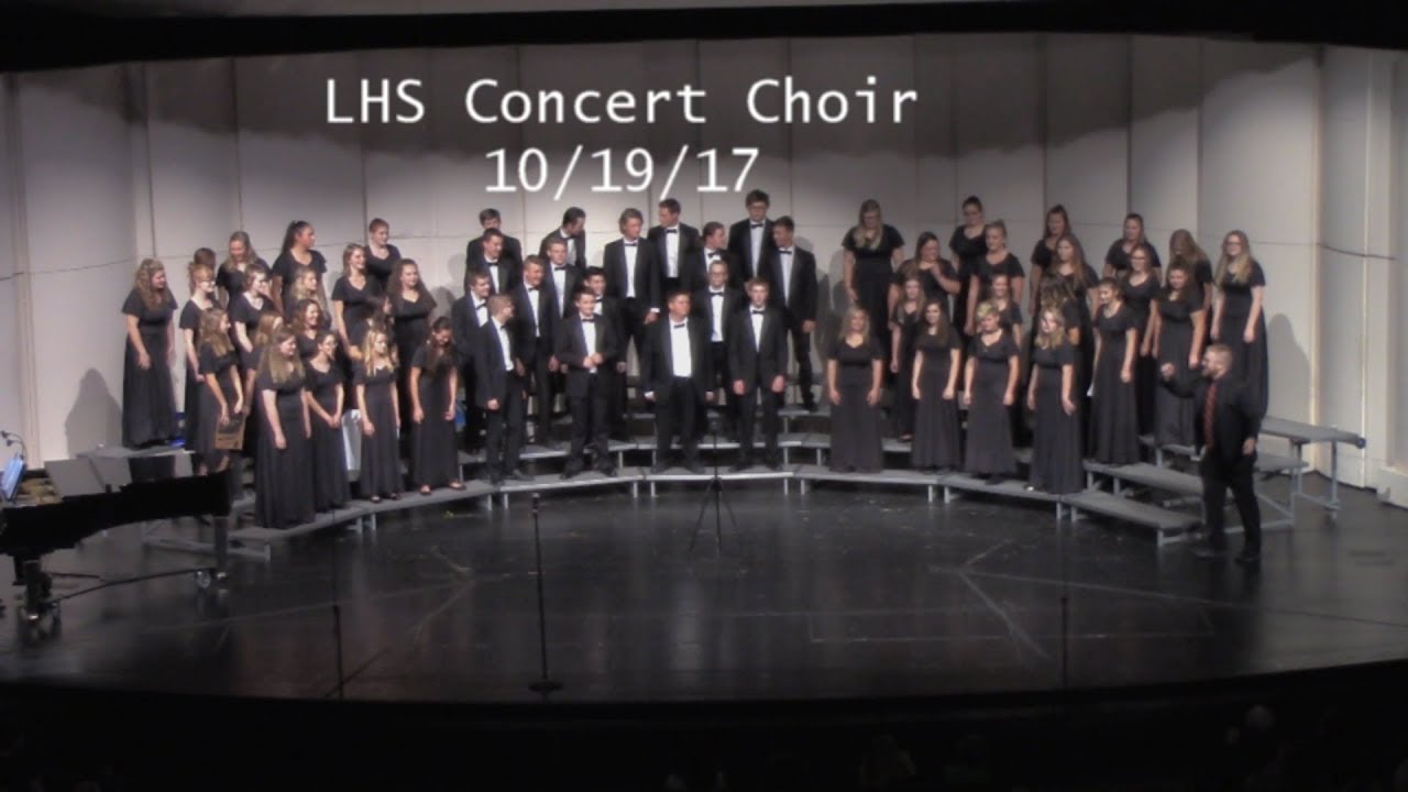 LHS Concert Choir 10-19-17 - YouTube