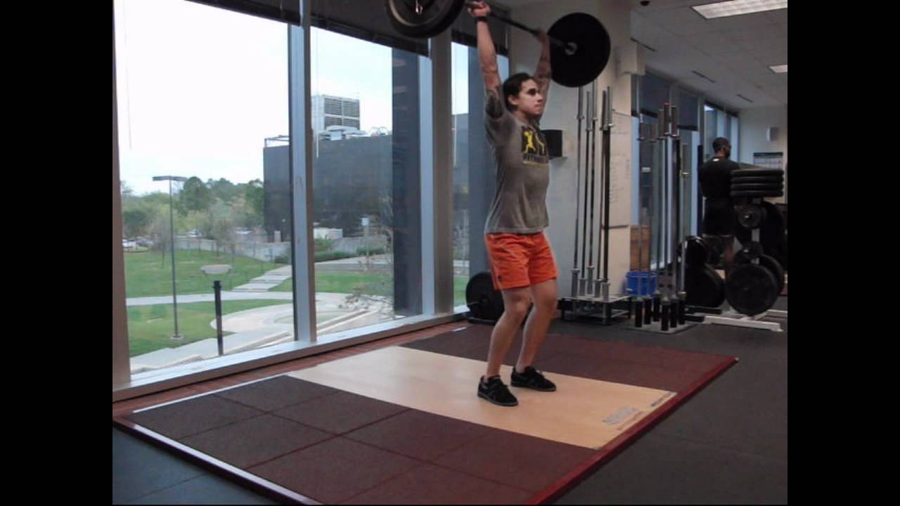 Clean Grip Power Snatch - YouTube