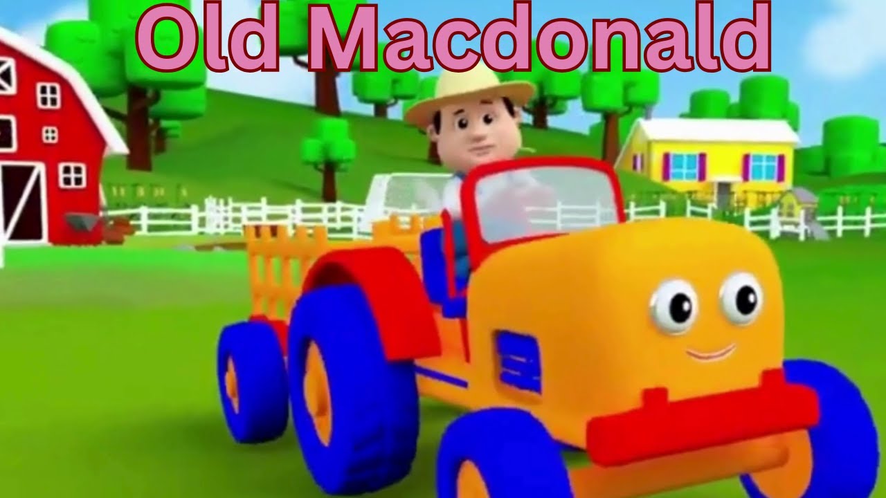 Old MacDonald had a farm- super easy song for kids and toddlers-Nursery ...