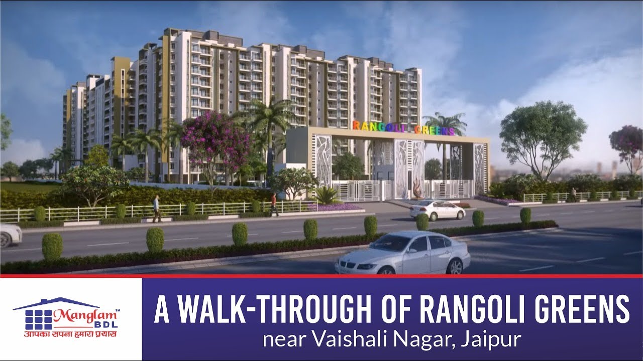 A Walk-through of Rangoli Greens, near Vaishali Nagar, Jaipur - YouTube