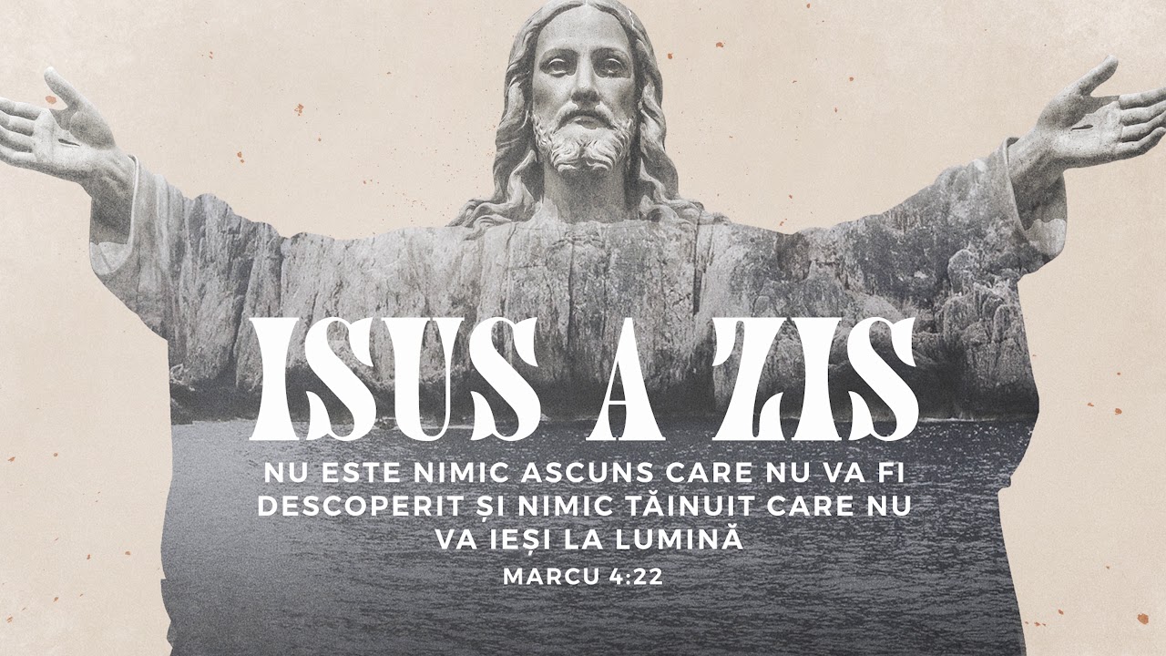 Isus a zis | Marcu 4:22 | Harvest Timisoara | Cristian Marit - YouTube