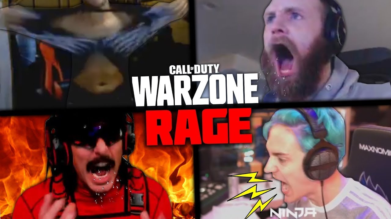COD Warzone : Streamers Ultimate Warzone Rage Compilation(FAILS/TROLLS) - YouTube