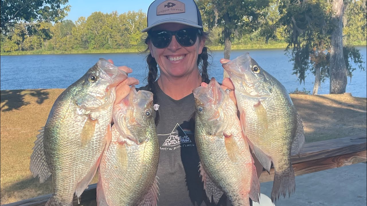 Alabama River Fall Crappie Fishing - YouTube