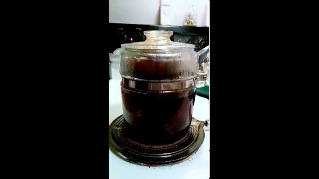 Pyrex Flameware 9 Cup Coffee Percolator - YouTube