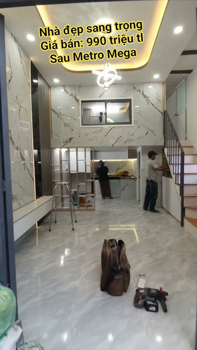 Giá 990 triệu tl. Nhà đẹp sang trọng, sau Metro Mega quận 12, tp.HCM - YouTube