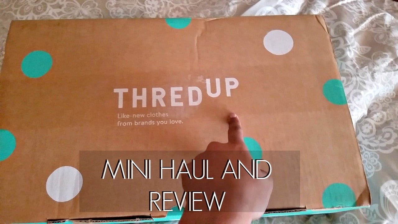 ThredUP - MINI HAUL TRY-ON and HONEST REVIEW - YouTube