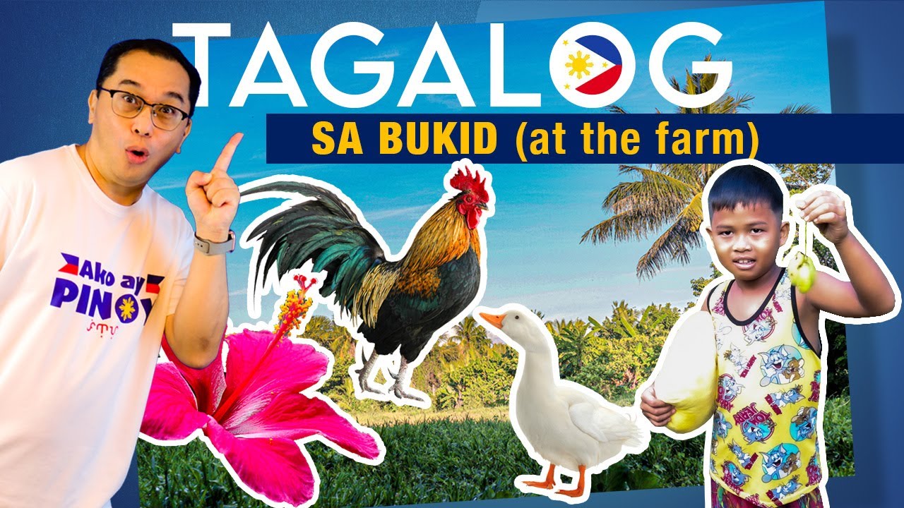 Learning Tagalog at the Farm (E79) - YouTube