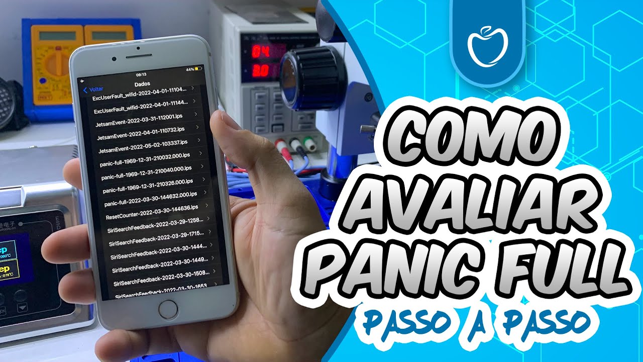 IPHONE REINICIANDO? O QUE É PANIC FULL E COMO AVALIAR. - YouTube