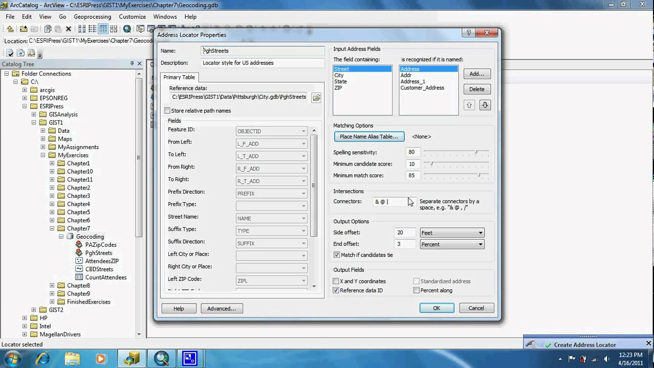 Book 1: Tutorial 7-2 Geocoding by Address - YouTube