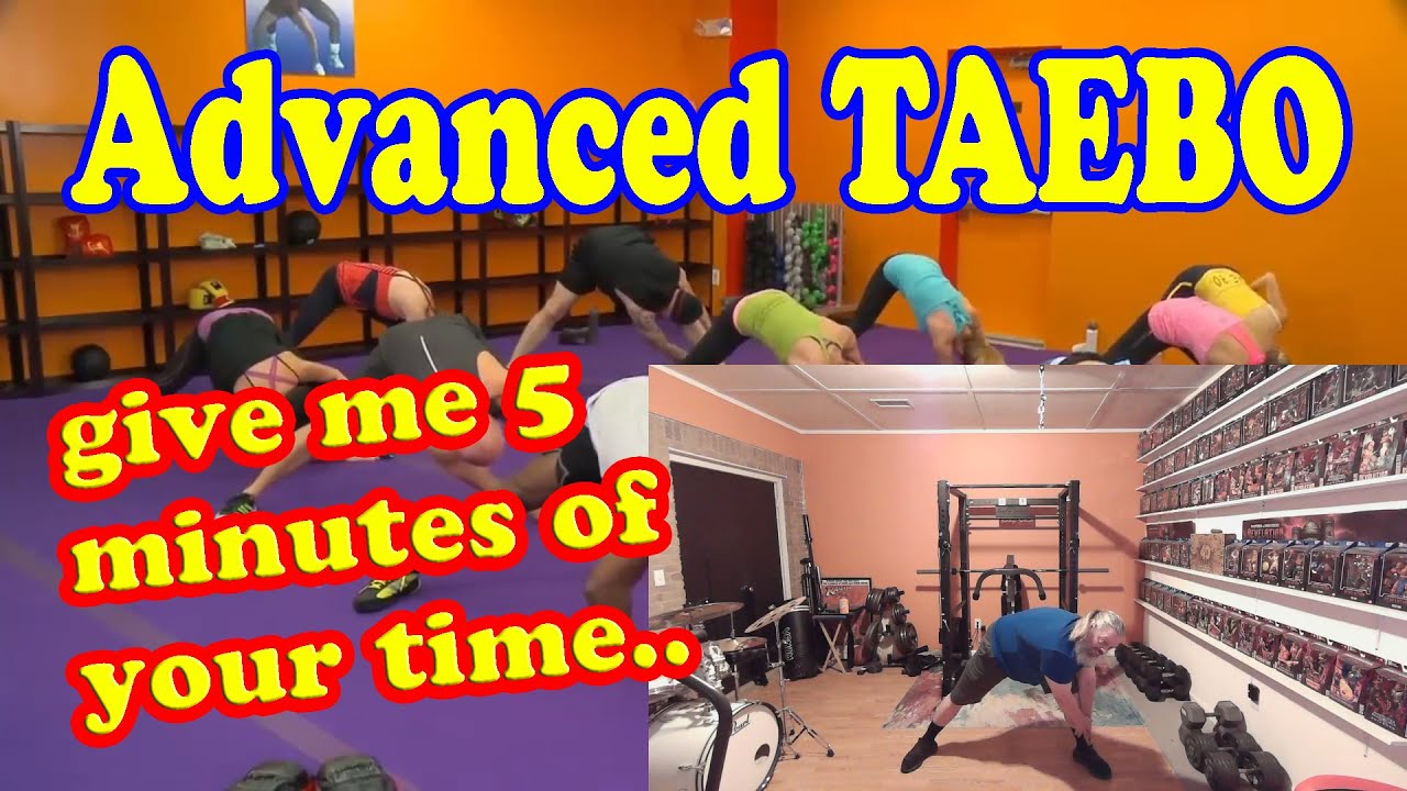 Advanced TaeBo Session 5 8 25 - YouTube