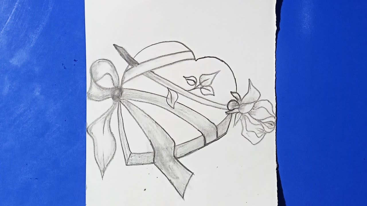 . how to draw surprise Gift drawings - YouTube