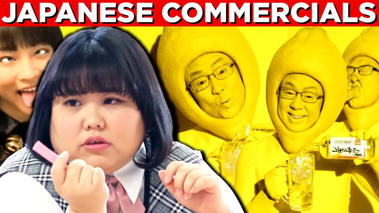 Japanese Commercials: So Bright And Colorful You Can't RESIST! - YouTube