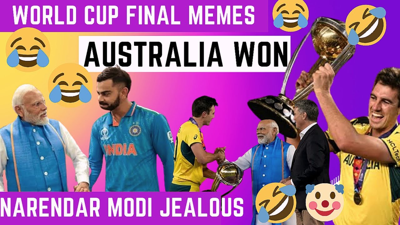 IND VS AUS 🏏 WORLD CUP FINAL 2023 MEMES 😂 ind vs aus final memes - YouTube