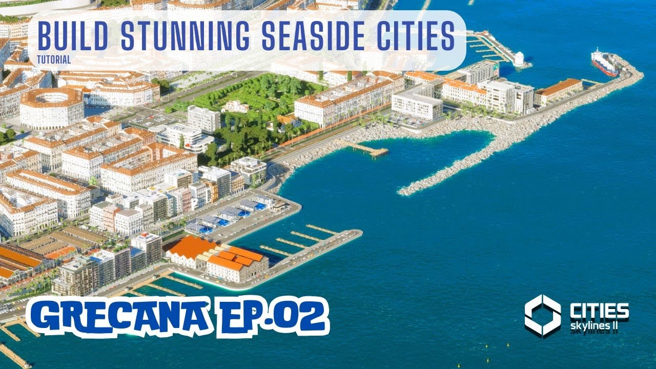 How I Built a Stunning Seaside City in Cities Skylines 2 - YouTube
