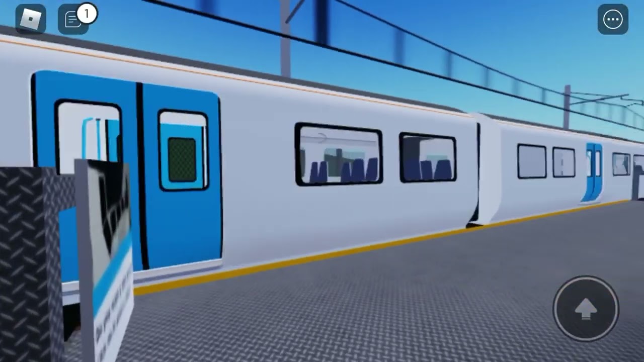 Class 700 Thameslink leaves depot! ROBLOX - YouTube