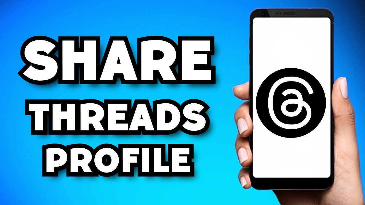 How To Share Threads Account/Profile (2023 Guide) - YouTube