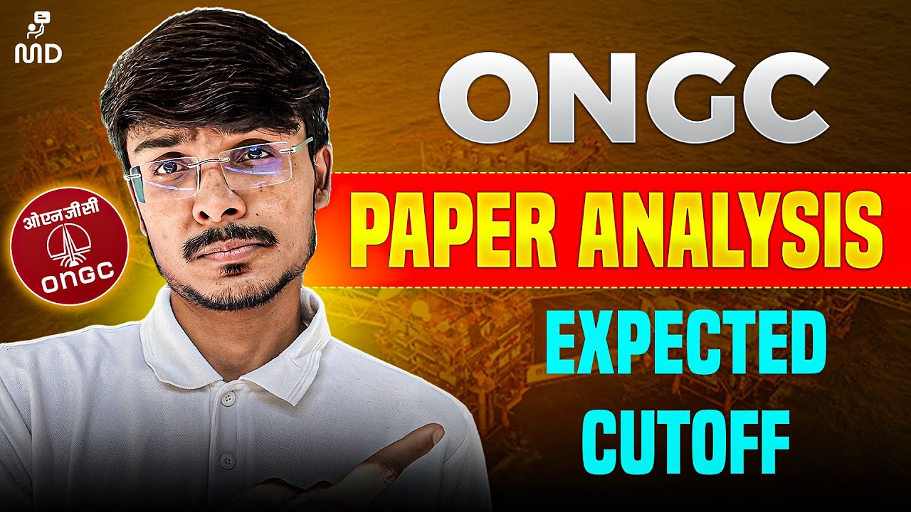 ONGC Paper Analysis 2025 – Complete Breakdown & Tips | MargDarshan - YouTube