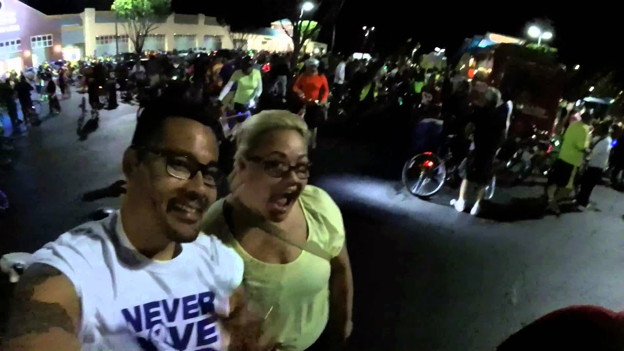 San Jose Bike Party - Rave Ride - 062014 - YouTube