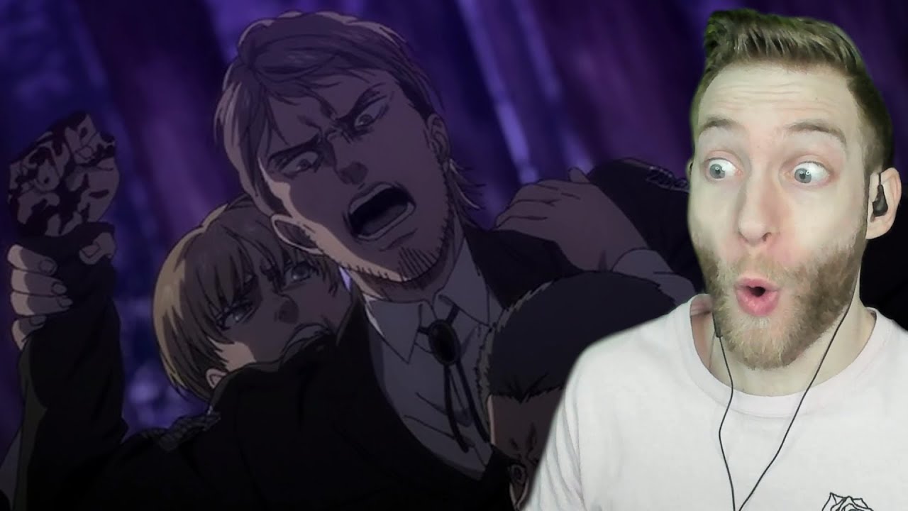 JEAN LOSES CONTROL!! Reacting to "Attack on Titan S4 Ep.25 Night of the ...