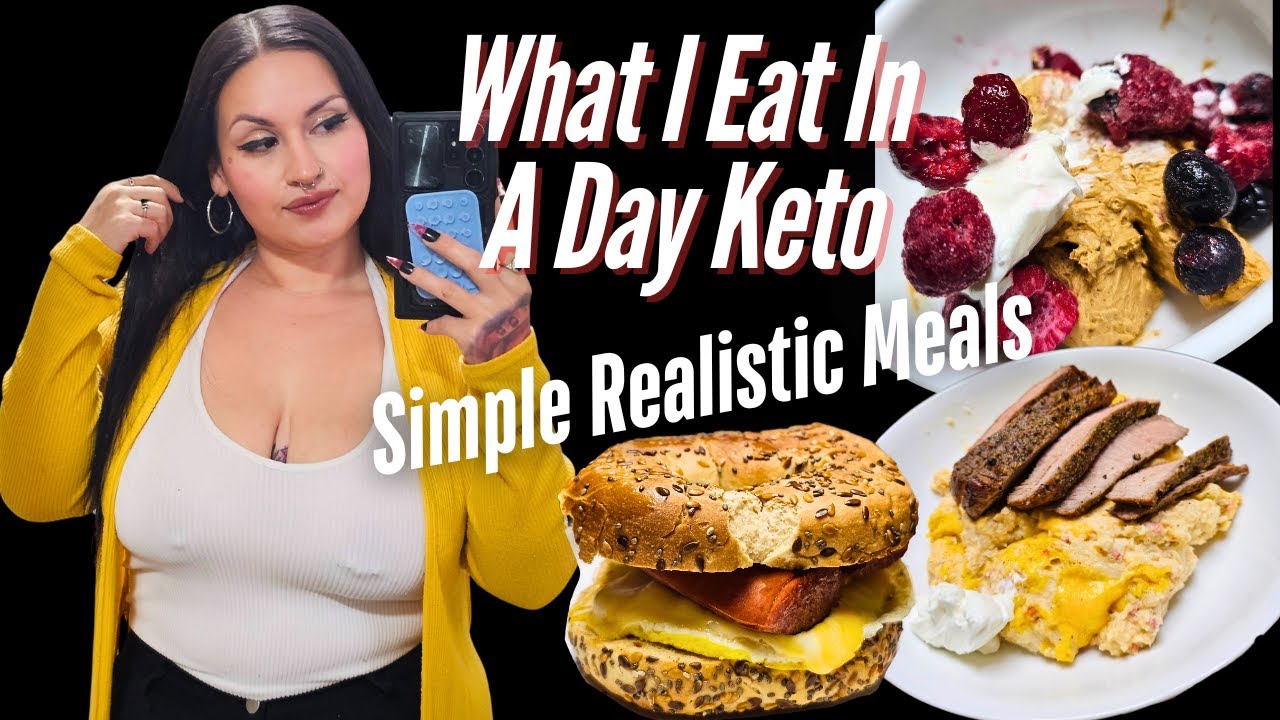 What I Eat In A Day Keto | Simple Realistic Meals | Clean My Kitchen ...