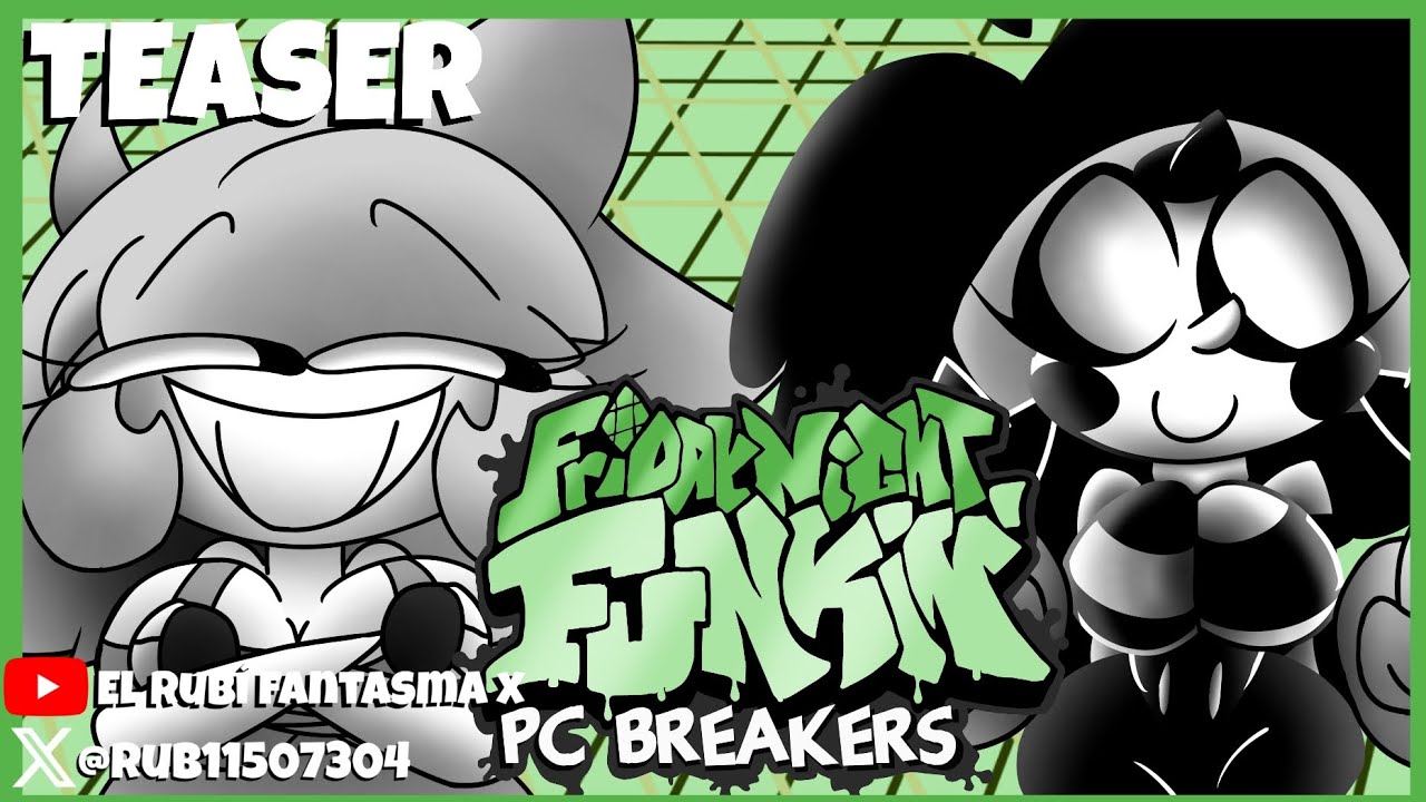 Friday Night Funkin': PC BREAKERS [ Little Sis TEASER ] + New character ...