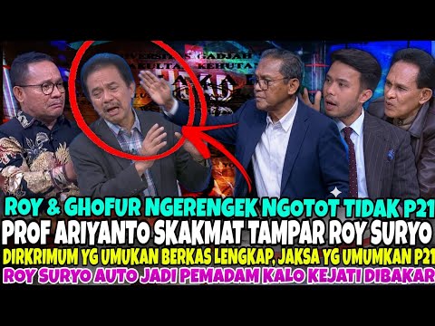 KABUR KE CNN, ROY SURYO HANYA JADI MAINANNYA JACOB - TAKUT BERSIDANG, ROY & GOFUR TOLAK P21, MODYARR