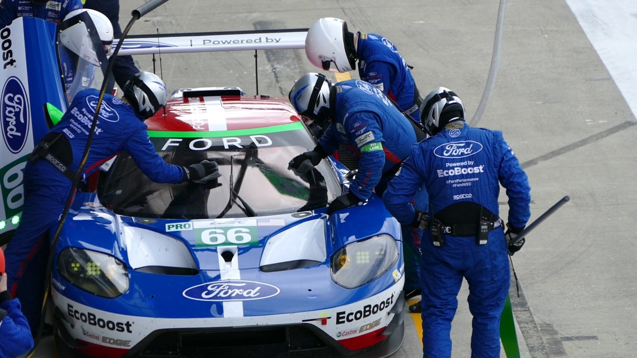 Ford GT Pitstop Silverstone 2017 - YouTube