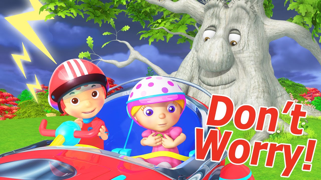 Who's Afraid of the BIG BAD STORM? ⛈️⚡😨 Best Kid's Cartoon - YouTube