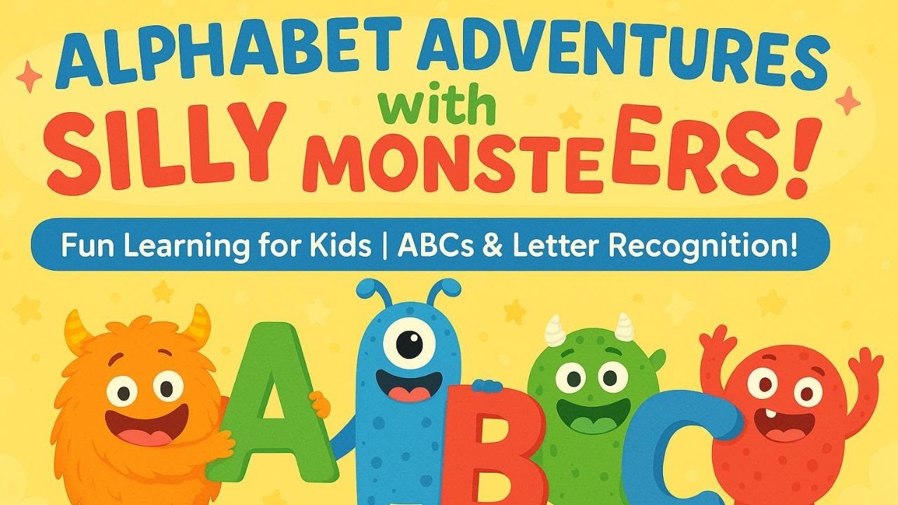 Alphabet Adventures with Silly Monsters: Fun Learning for Kids | ABCs ...