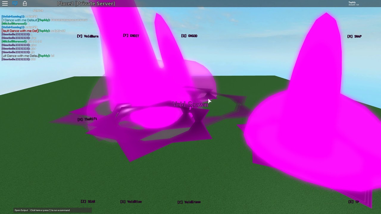 ROBLOX Script Showcase: Void Spawn - YouTube