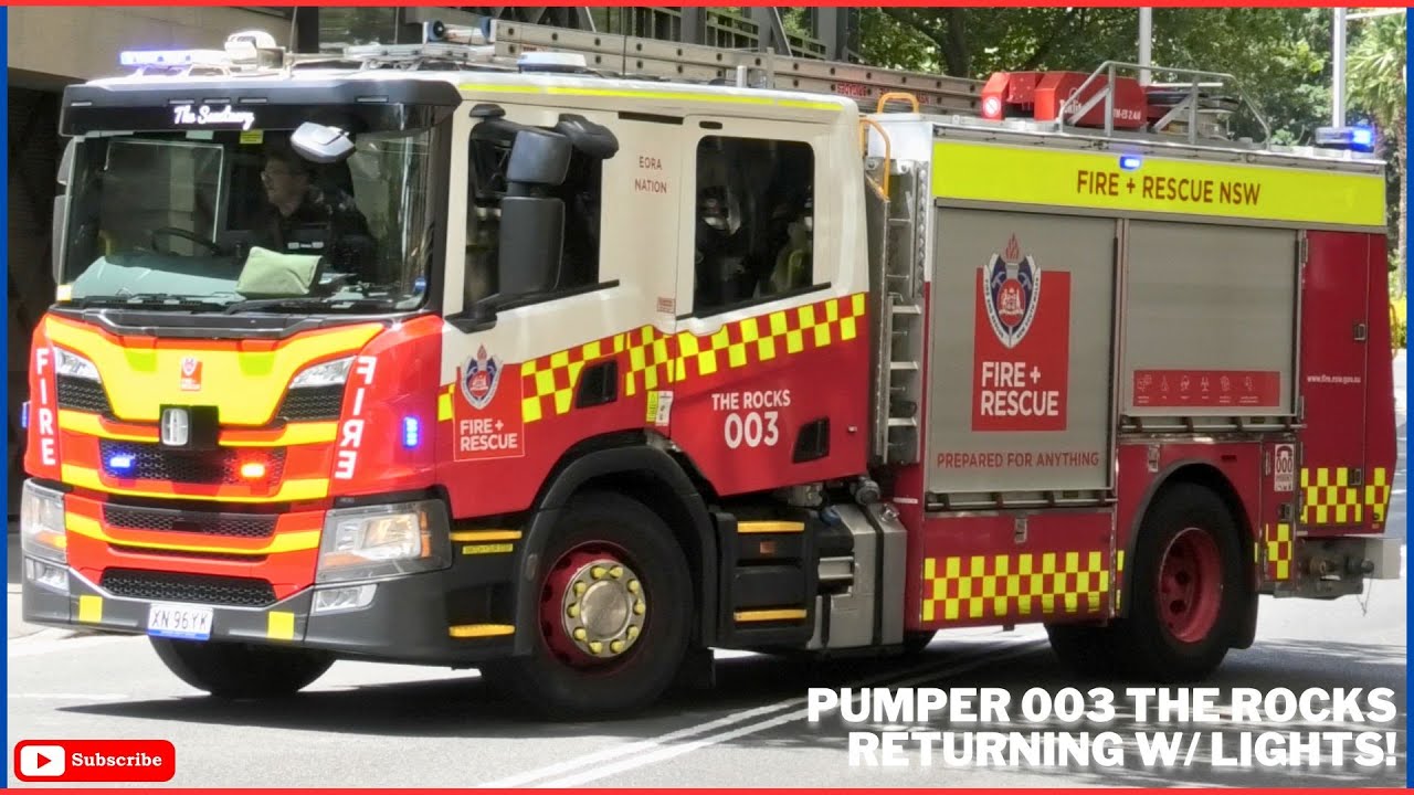 FRNSW // Pumper 003 (The Rocks) - Returning W/ Lights | FS003 The Rocks ...