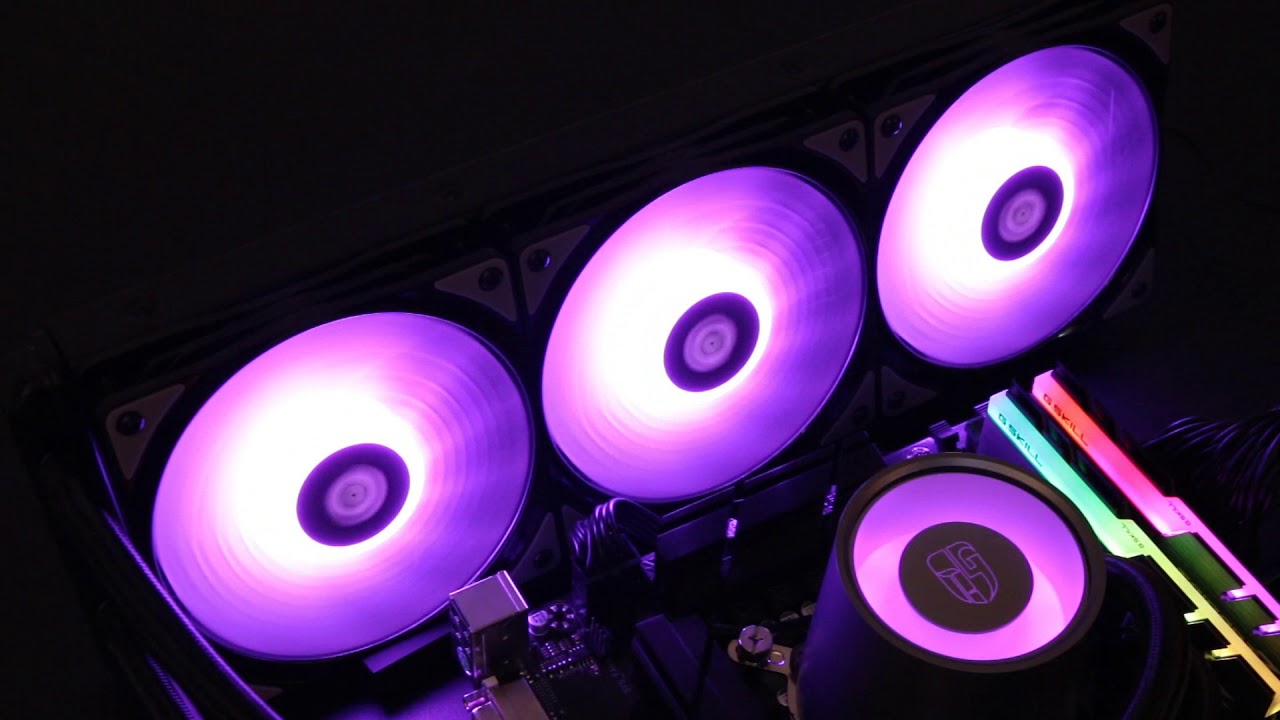 DEEPCOOL GAMER STORM CASTLE 360 RGB - YouTube