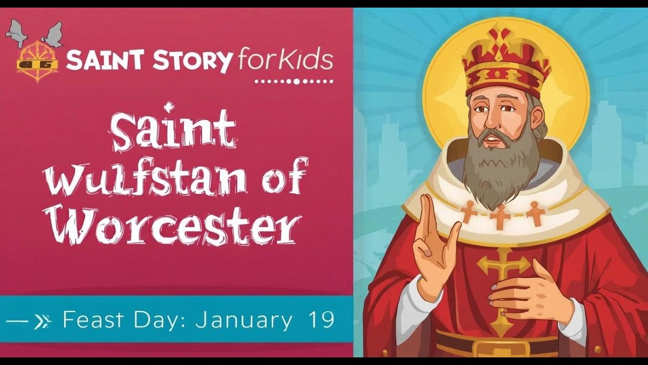 Saint Wulfstan of Worcester |Faithful Bishop & Reformer| Feast Day ...