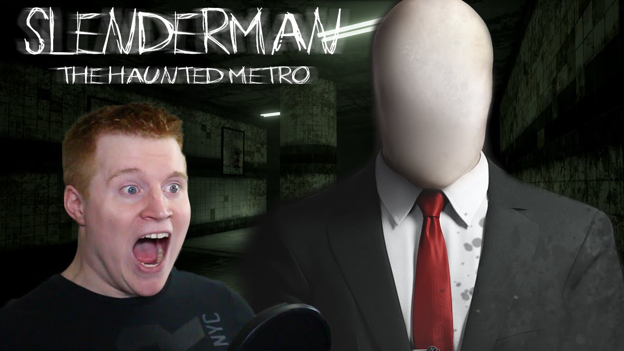 SLENDER MAN IS BACK?!? [Slenderman The Haunted Metro][8/8 PAGES ...