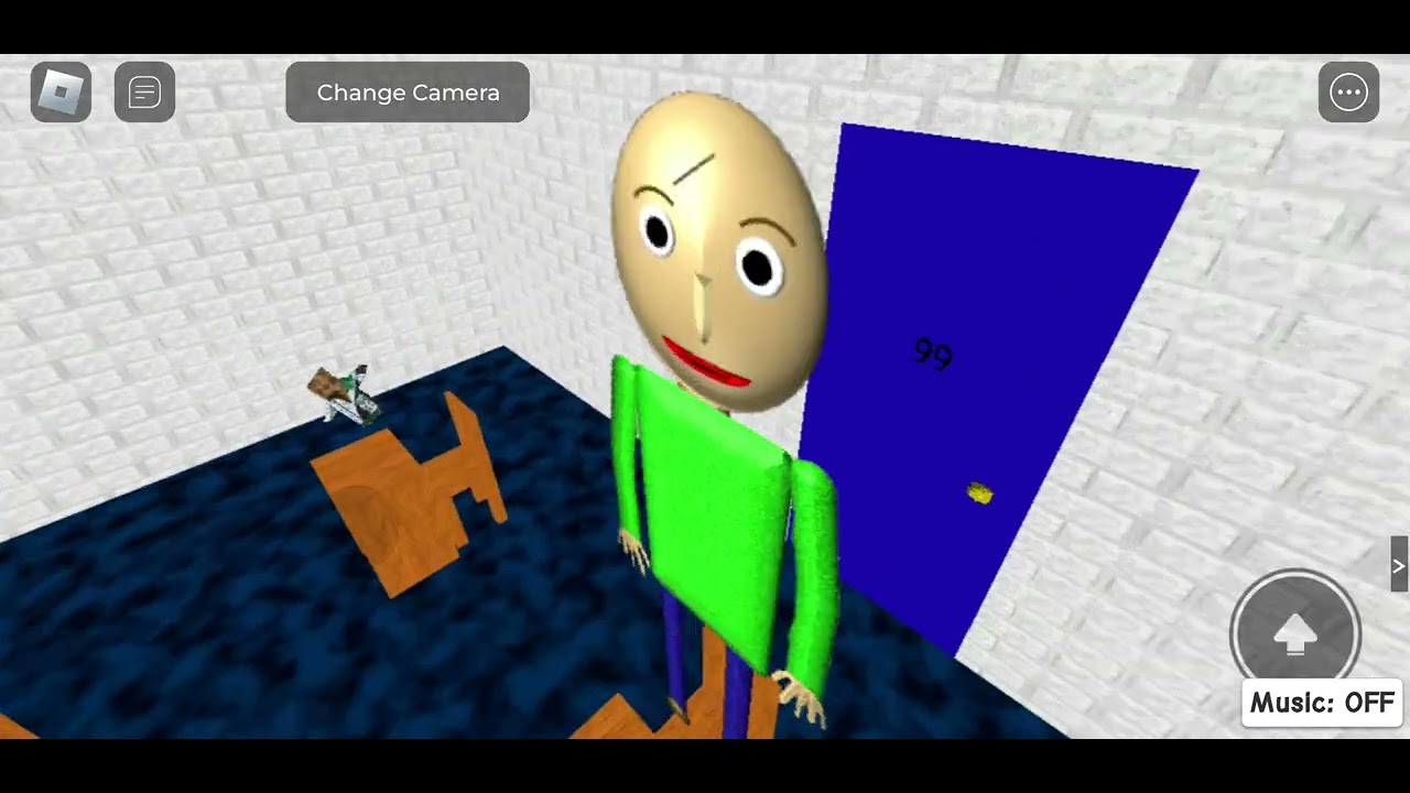 How to get old baldi badge in baldi rp - YouTube