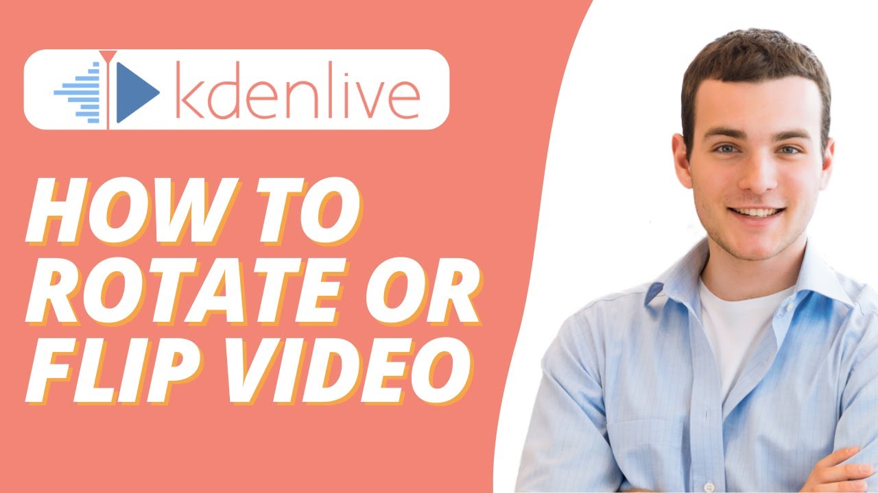 How to Flip or Rotate Video in Kdenlive - YouTube