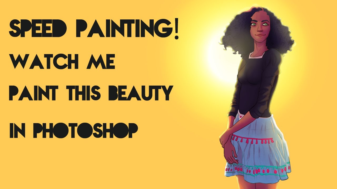 Digital Art Photoshop Speedpaint! - YouTube