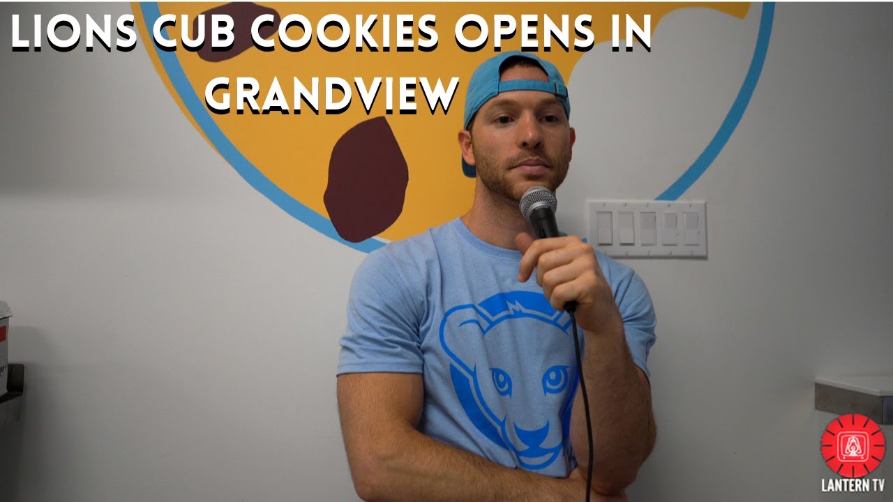 Lions Cub Cookies Opens in Grandview - YouTube