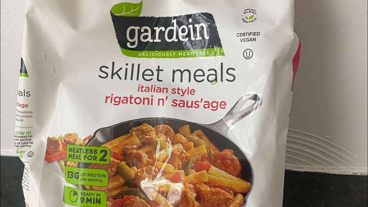 Gardein Skillet Meals/Italian Style Rigatoni n’ saus’age # ...